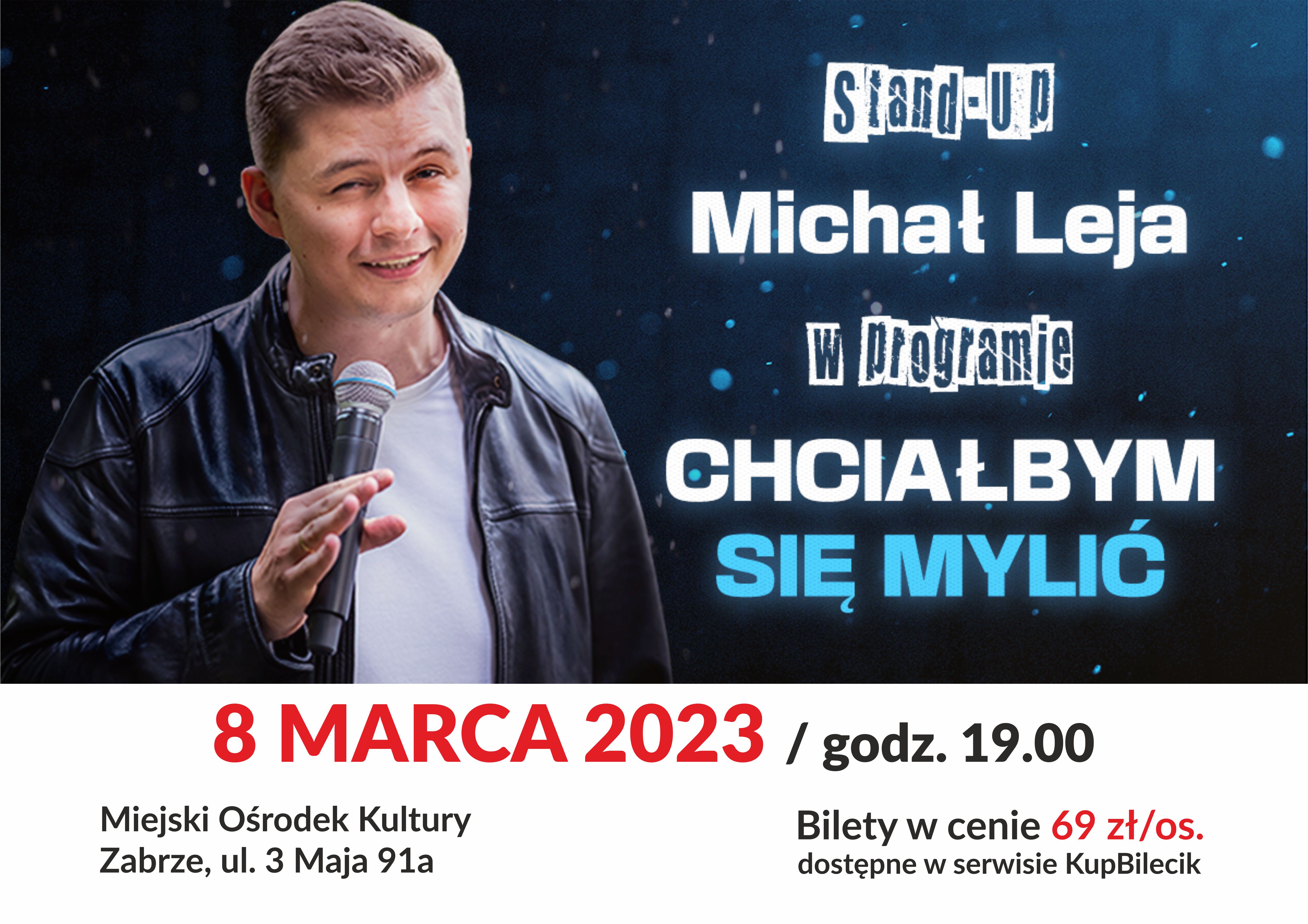 Michał Leja - stand-up comedy