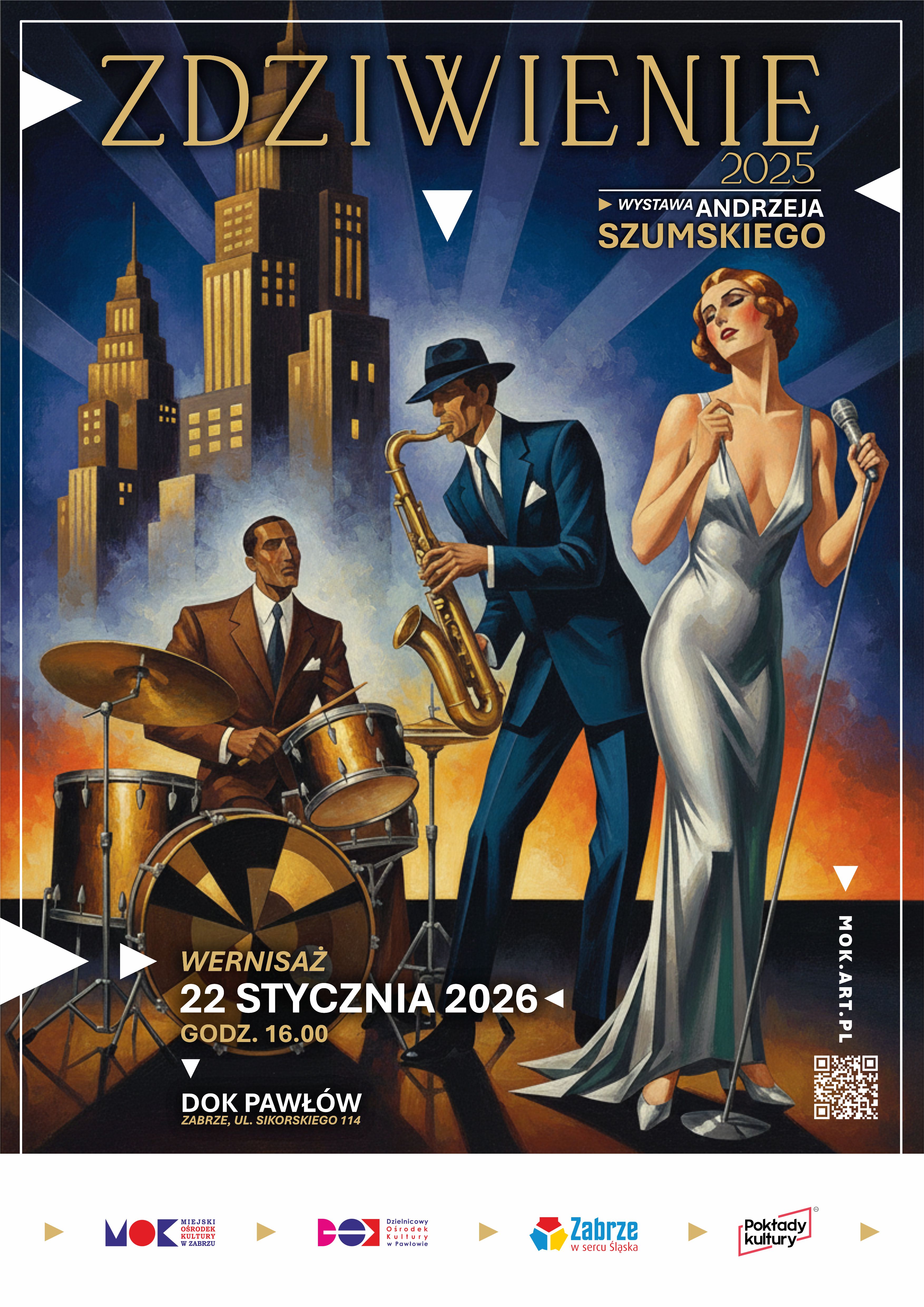 Zdziwienie 2025 - wystawa prac Andrzeja Szumskiego w DOK Pawłów